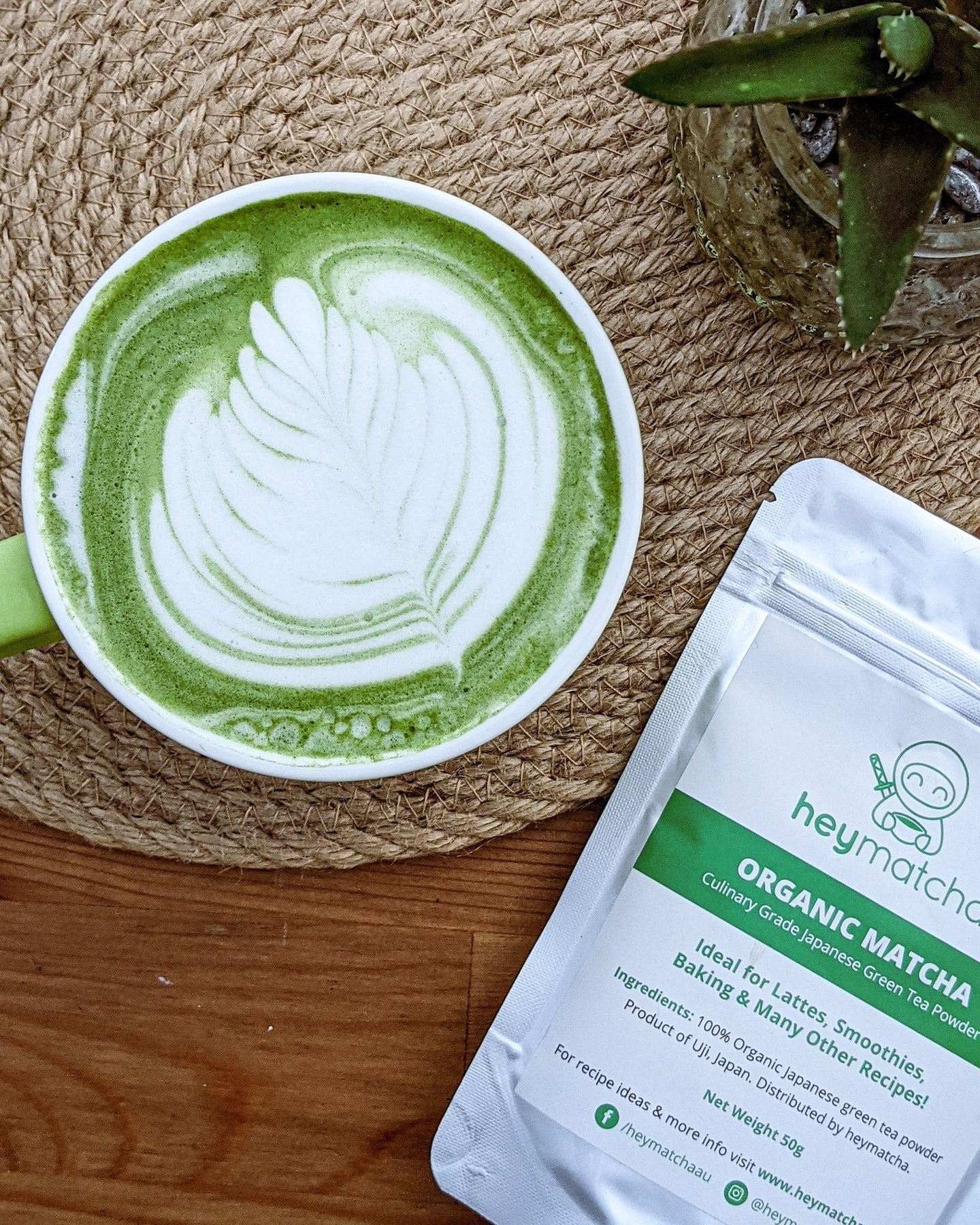 Organic Culinary Grade Matcha (Packet) – Mudbrick Herb Cottage