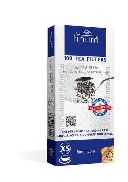 Finum 100 Tea Filters (Extra Slim) - Tea and Coffee Filters – Mudbrick ...