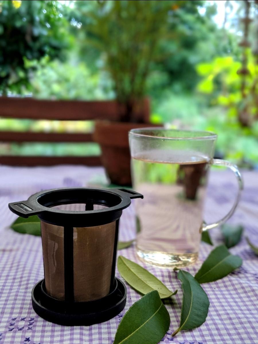 Tea Infuser Basket - Finum Brewing Basket - Mudbrick Herb Cottage